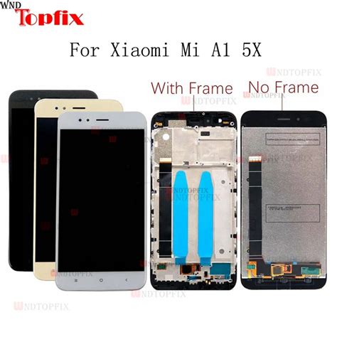For Xiaomi Mi A1 Lcd Display Touch Screen Digitizer Assembly Global ...