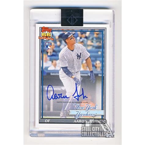 Aaron Judge 2017 Topps Transcendent 1991 History Autograph Rc Rookie 1