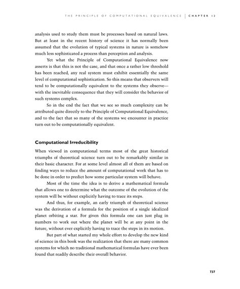 Computational Irreducibility A New Kind Of Science Online By Stephen