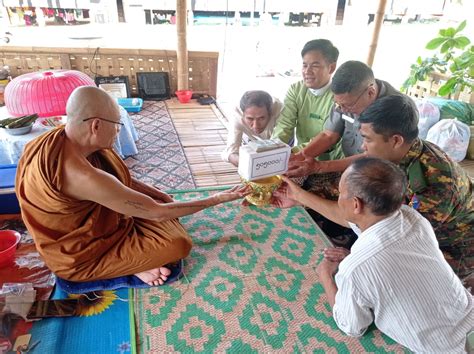 မိုးနဲမြို့နယ် နားလင်းဘုန်းတော်ကြီးသင် ပညာရေးကျောင်းသို့ အလှူငွေများ သွားရောက် လှူဒါန်း
