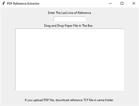 GitHub minseok pdf reference extractor PDF 논문의 참고문헌을 TXT 파일로 추출하는 프로그램