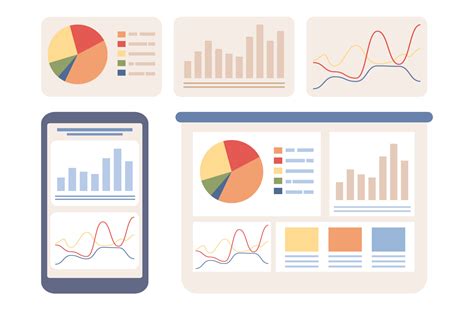 Data Analytics Icon Set Business Analysis Strategy Marketing