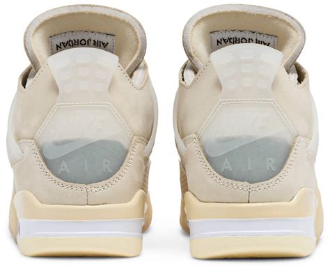 Air Jordan 4 Retro Off White Sail Supshoes