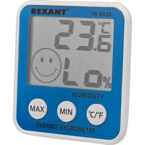 Комнатная метеостанция REXANT RX-108 70-0520 - выгодная цена, отзывы ...