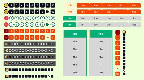 Gallery Level Selection Pagination And Scroll Snap Menu