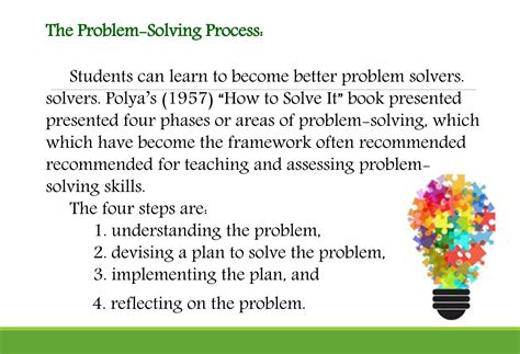 Polyas Problem Solving Strategy Pptx