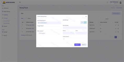 Aplikasi Persediaan Barang Berbasis Web Laravel