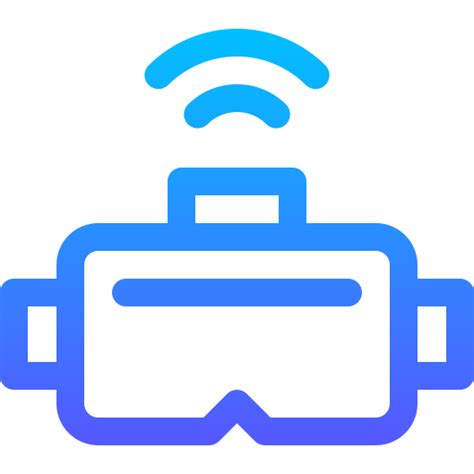 Virtual Glasses Basic Gradient Lineal Color Icon Virtual Glasses Basic Gradient Lineal Color Icon