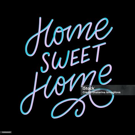 홈 스위트 홈 손 글자 검역 전염병 문자 텍스트 단어 서예 벡터 일러스트 슬로건 0명에 대한 스톡 벡터 아트 및 기타 이미지 0명 문자 벡터 Istock