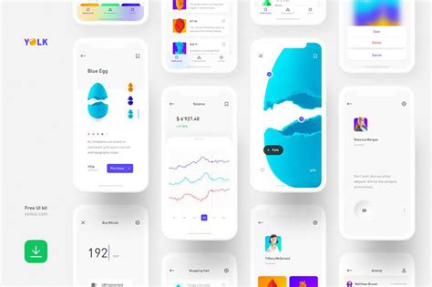 Yolk IOS Sketch Free Ui Kit Dealjumbo