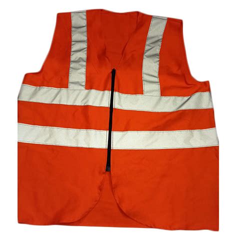 Construction Safety Jacket Color Orange At Best Price In Kolkata