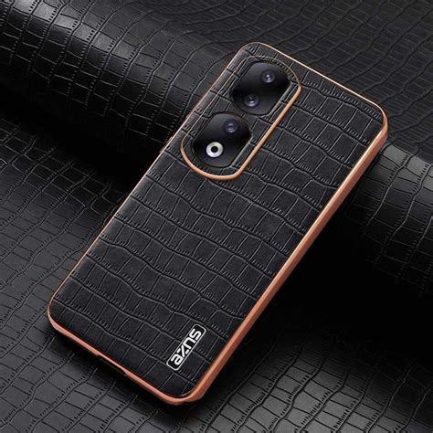 Чехол на Honor 90 Pro / Хонор 90 Про Роскошная кожа противоударный с ...