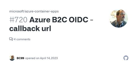 Azure B2c Oidc Callback Url · Issue 720 · Microsoftazure Container