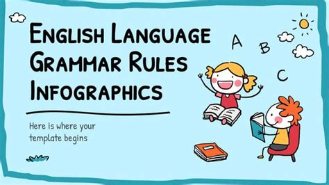 English Language Grammar Rules Infographics By Slidesgopptx