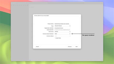 Implementing Windows In Visionos