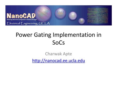 Pdf Power Gating Implementation In Socs Webhome Mainnanocadee