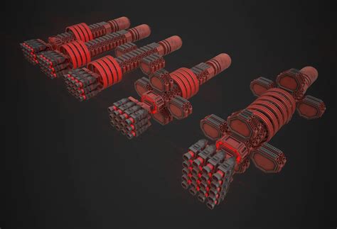 Modular Spaceship Three Flippednormals