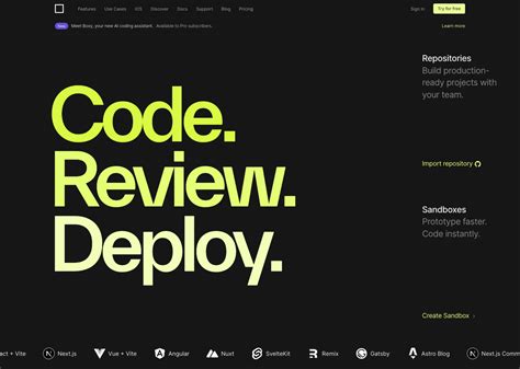 Codesandbox Website Examples For Your Inspiration Landinglove