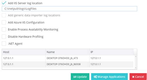 Singleagent Iis Monitoring Arcturus Technologies Inc