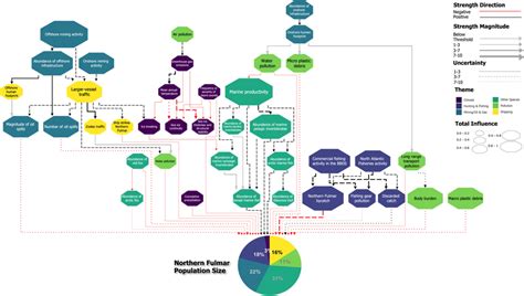 Simplified Consensus Map Emphasizing The Total Influence Of Concepts On
