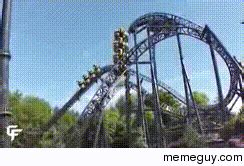 Synchronized Trains On The New Roller Coaster At Alton Towers The
