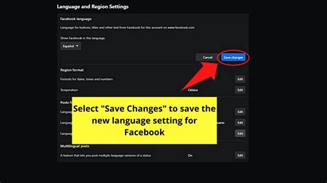 How To Change The Language On Facebook Quick Guide