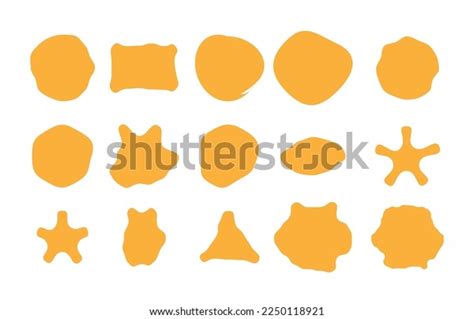 Set Popular Blob Irregular Shapes Vector Stock Vector Royalty Free 2250118921 Shutterstock