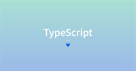 [typescript] 1 설치 및 config 옵션 설정하기