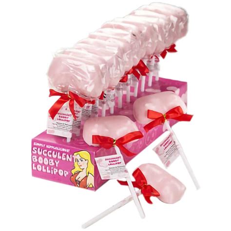 Succulent Boob Lollipop Adult Candy