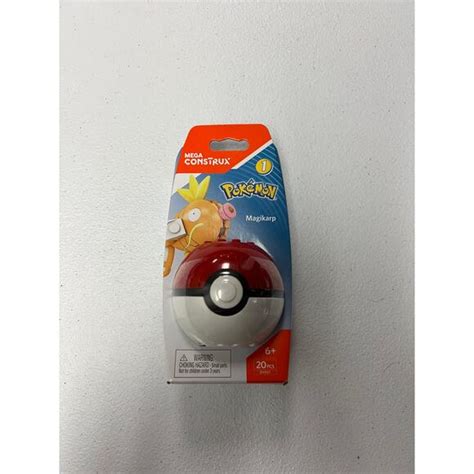 Pokemon Toys Mega Construx Pokemon Magikarp 2 Pieces Building Set