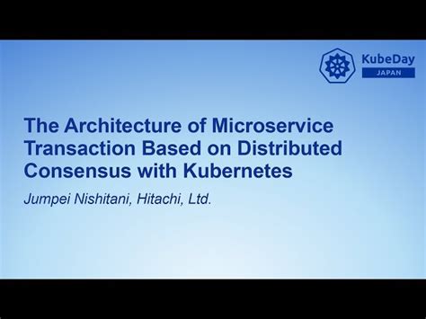 free video the architecture of microservice transaction based on