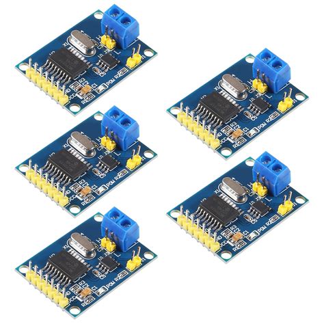 5pcs Mcp2515 Can Bus Module Tja1050 Receiver Spi Module Dc 5v Power Supply