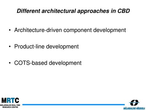 ppt component based development process and component lifecycle
