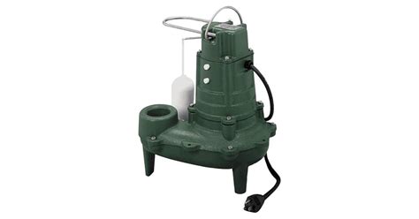 Zoeller 267 0029 12 Hp Cast Iron Sewage Pump 2 With Vertical Float