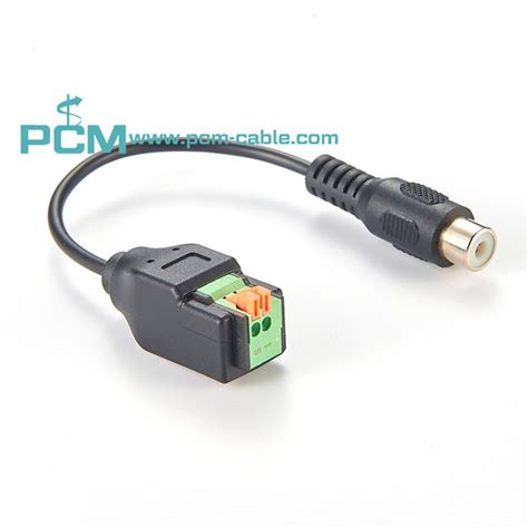 Customized Rca To Terminal Block Adapter Suppliers Manufacturers