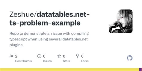 Github Zeshue Ts Problem Example Repo To Demonstrate