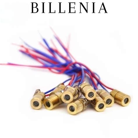 Jual Laser Pointer 5v 650nm 5mw Laser Red Dot Module Laser Diode Shopee Indonesia