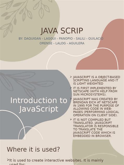 java scrip pdf