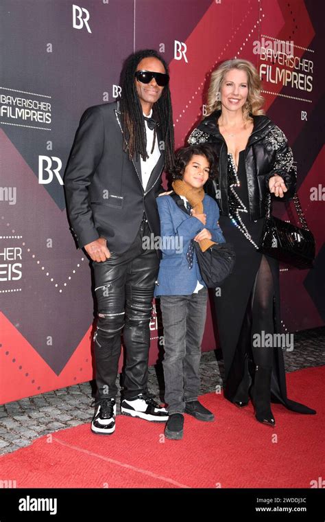 Fab Morvan Stella Und Sohn Sacha Verleihung Des Bayerischen