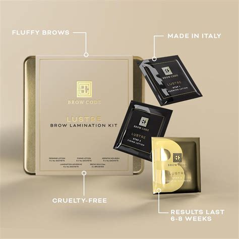Brow Code Lustre Lamination Retail Kit — Salonshop Online