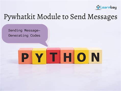 How To Use The Pywhatkit Module To Send Whatsapp Messages R