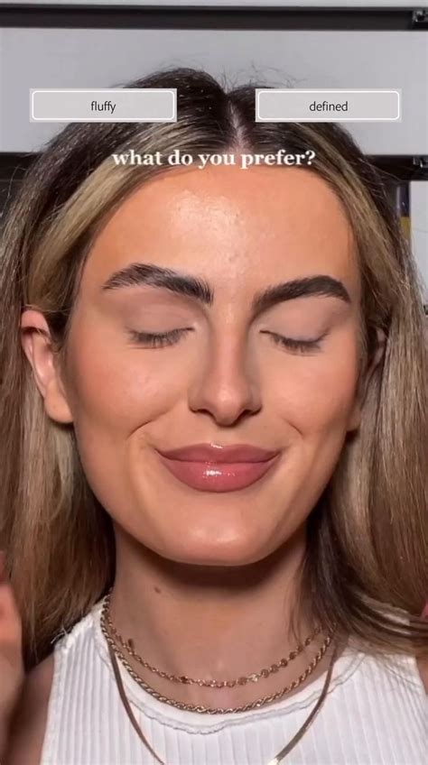 Defined Vs Fluffy Brows With Iconic London [video]