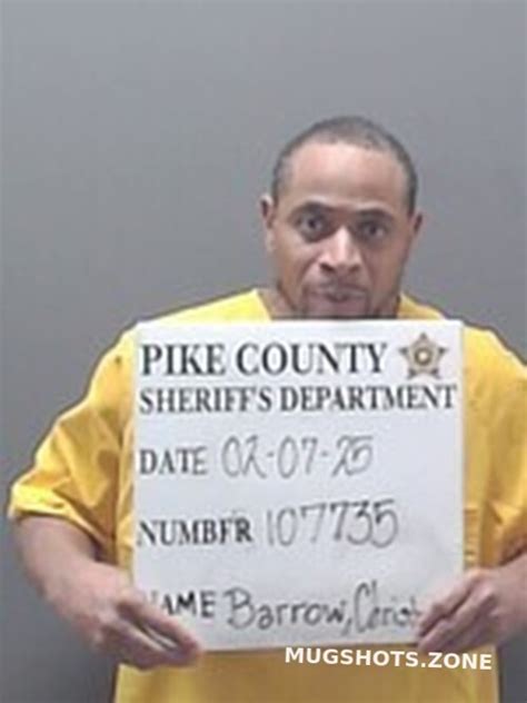 Christopher L Barrow 02 07 2025 Pike County Mugshots Zone