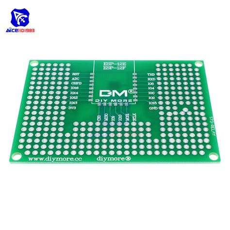 【41702198】diymore Esp8266 Esp 12f Esp 12e Esp32 Esp32s Double Prototype Pcb Board Breadboard