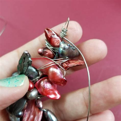 Necklace Wire Wrap Tutorial Moms And Crafters