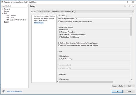 CCS TM4C129ENCPDT Slow Single Stepping When Using XDS110 Code Composer Studio Forum Code
