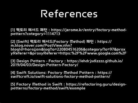 Swift Factory Method Ppt