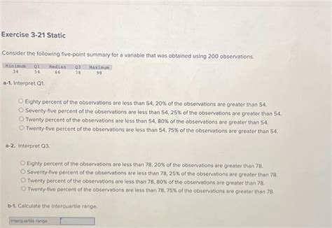 Solved Exercise 3 21 Static Consider The Following