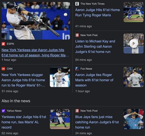 Aaron Judge Ties Roger Maris Home Run Record With 61 On September 28 2022 Gematria Effect News