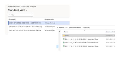 export customersv3 data entity there aren t files in the download